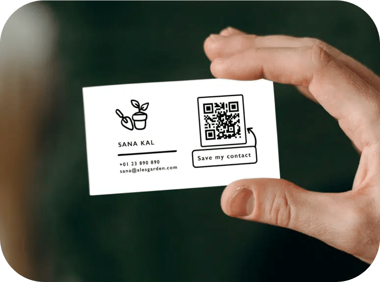 Create a digital business card in 3 minutes • QR Code Kit