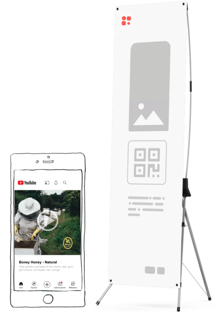 Todo sobre los códigos QR en carteles • QR Code Kit