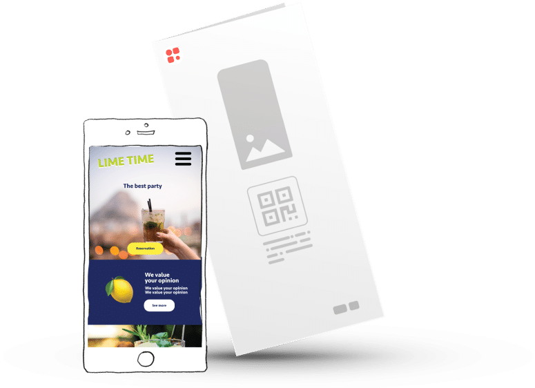 Everything about QR codes on brochures • QR Code Kit