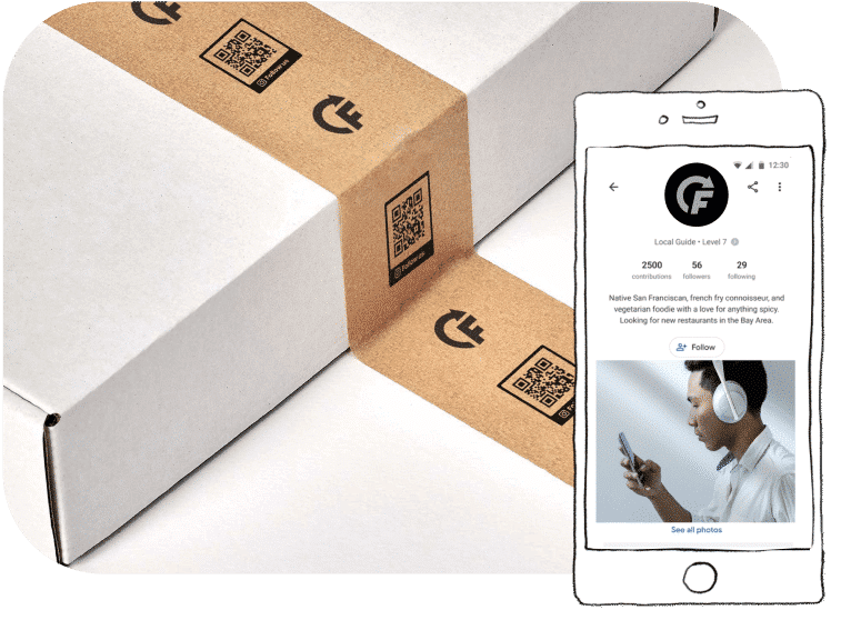 QR codes for consumer electronics and devices | QRCodeKIT