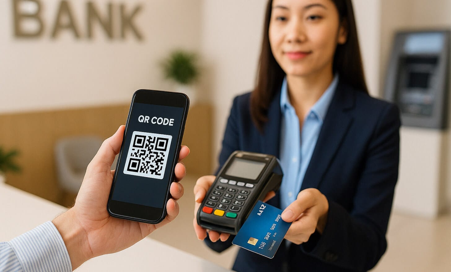 QR codes in banking services: Secure, fast transactions