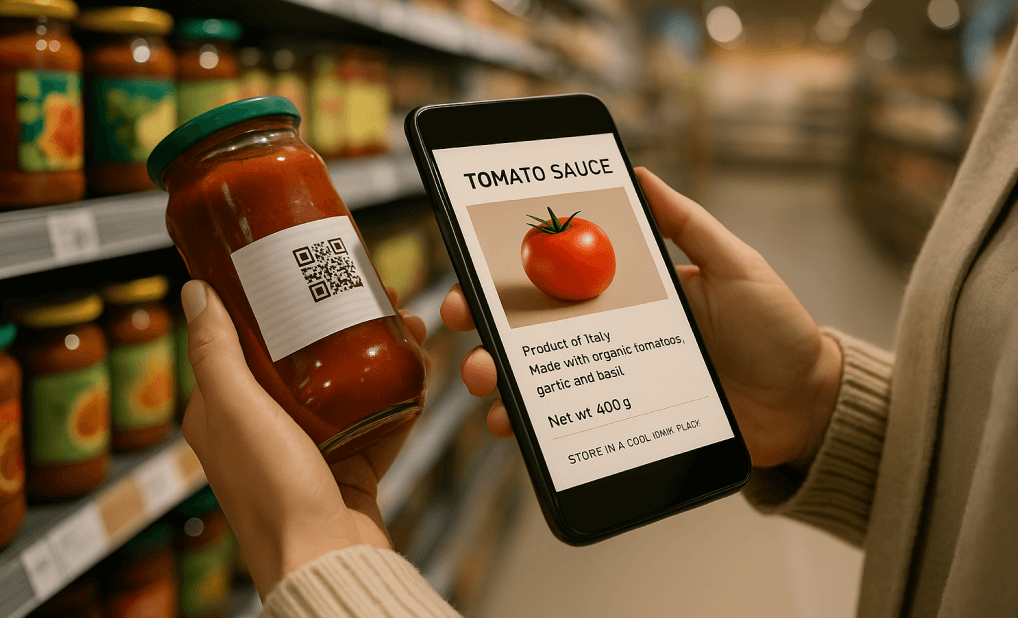 QR codes in food labeling regulations | QR Code KIT