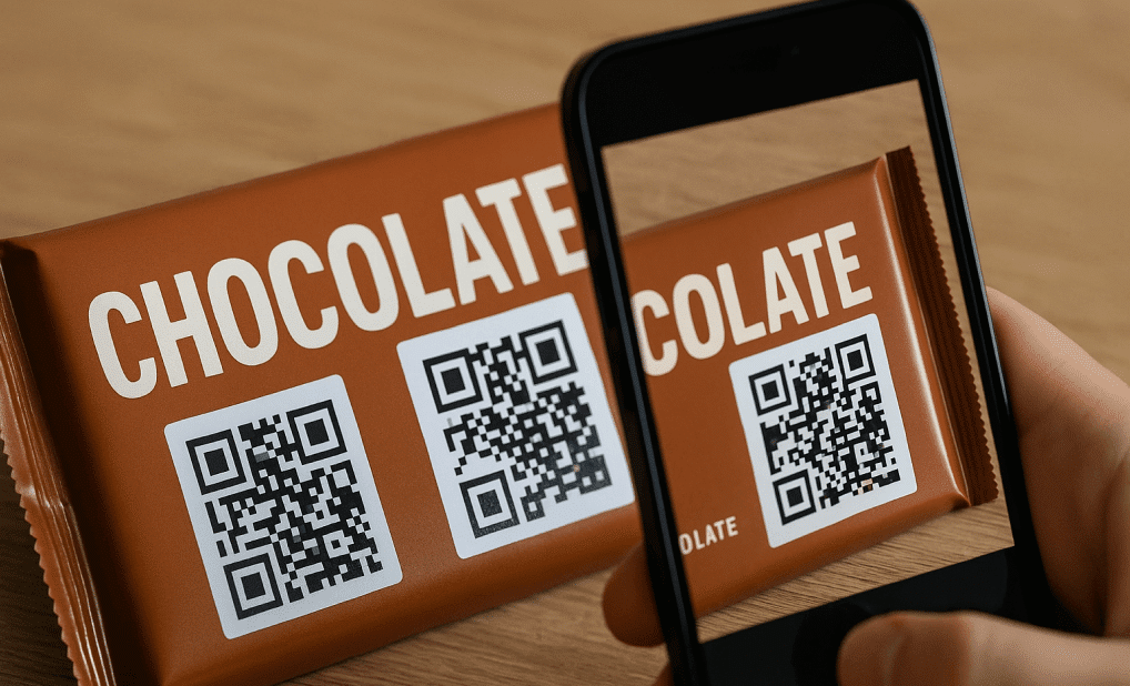 Multiple QR codes proximity: Avoid scanning conflicts