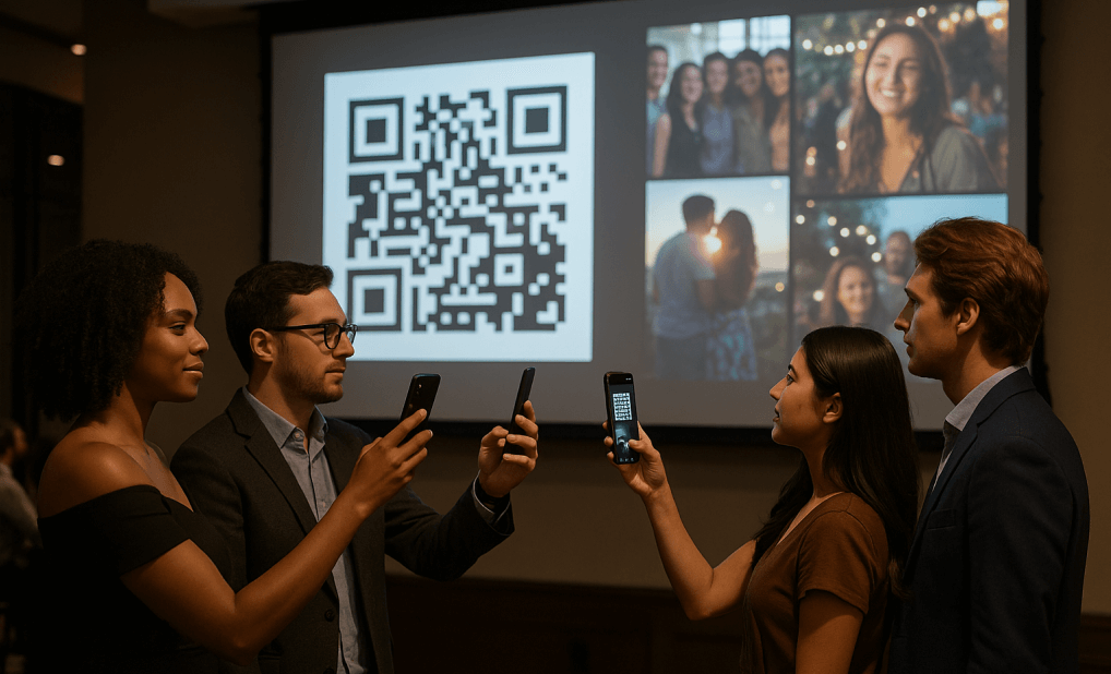 Album QR code for easy photo sharing | QRCodeKIT